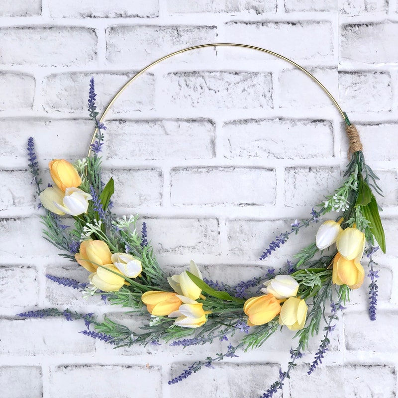 Spring Wreath - Etsy