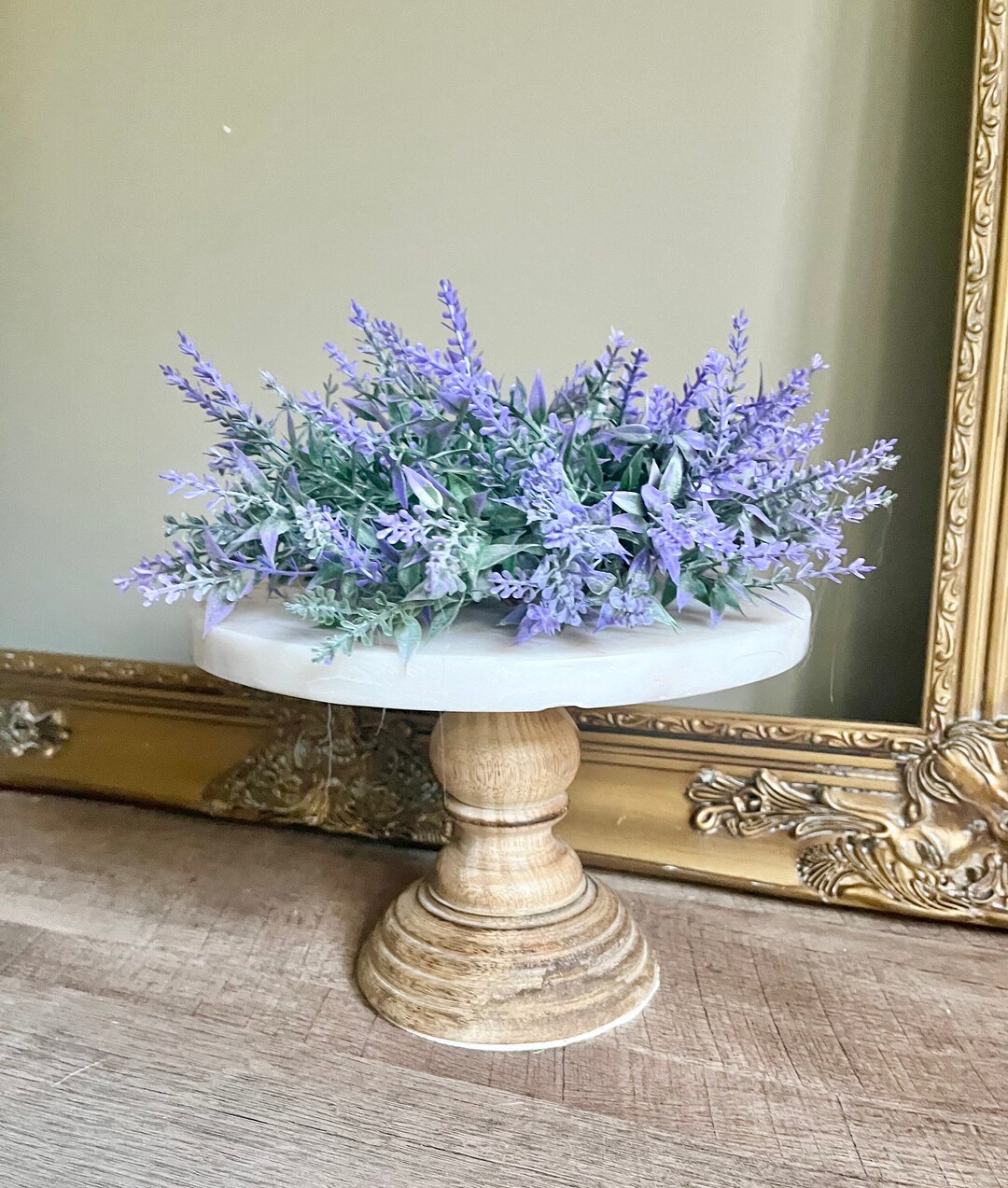 Tiny Lavender Wreath 6 Inch Lavender Wreath Small Spring Wreath Tiny ...