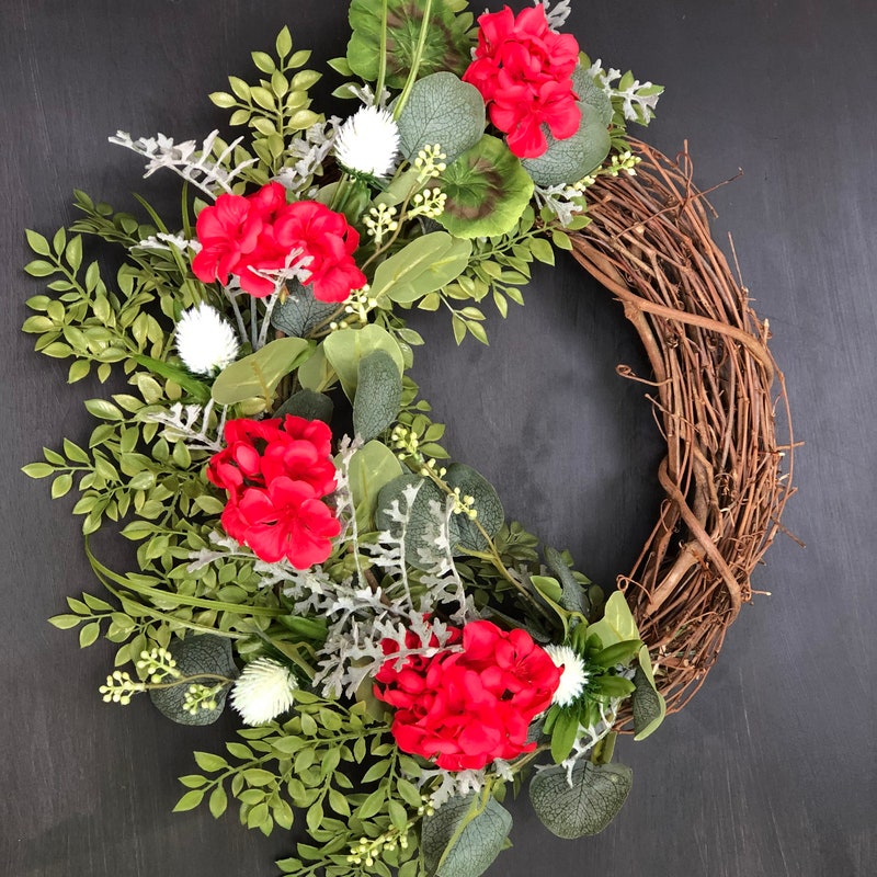Red Door Wreaths - Etsy
