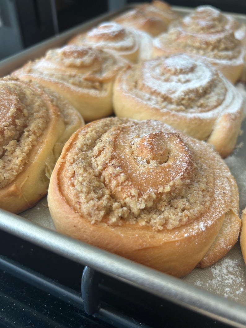 Handcrafted Walnut Swirl Rolls: Butter, Vanilla, European Baking Treat ...