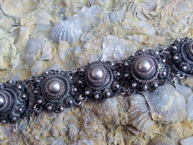835 Silver Dutch Button Zeeland Filigree Zeeuwse Knop - Etsy