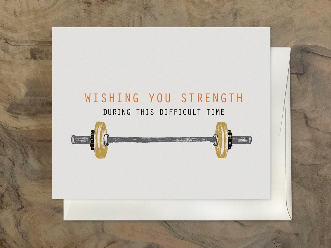 STAY STRONG CARD. Get Well Soon Card. Card for Sick Friend. Depression ...