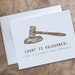 HILARIOUS LAWYER BIRTHDAY Card. Judge Card. Law Student Card. Paralegal ...