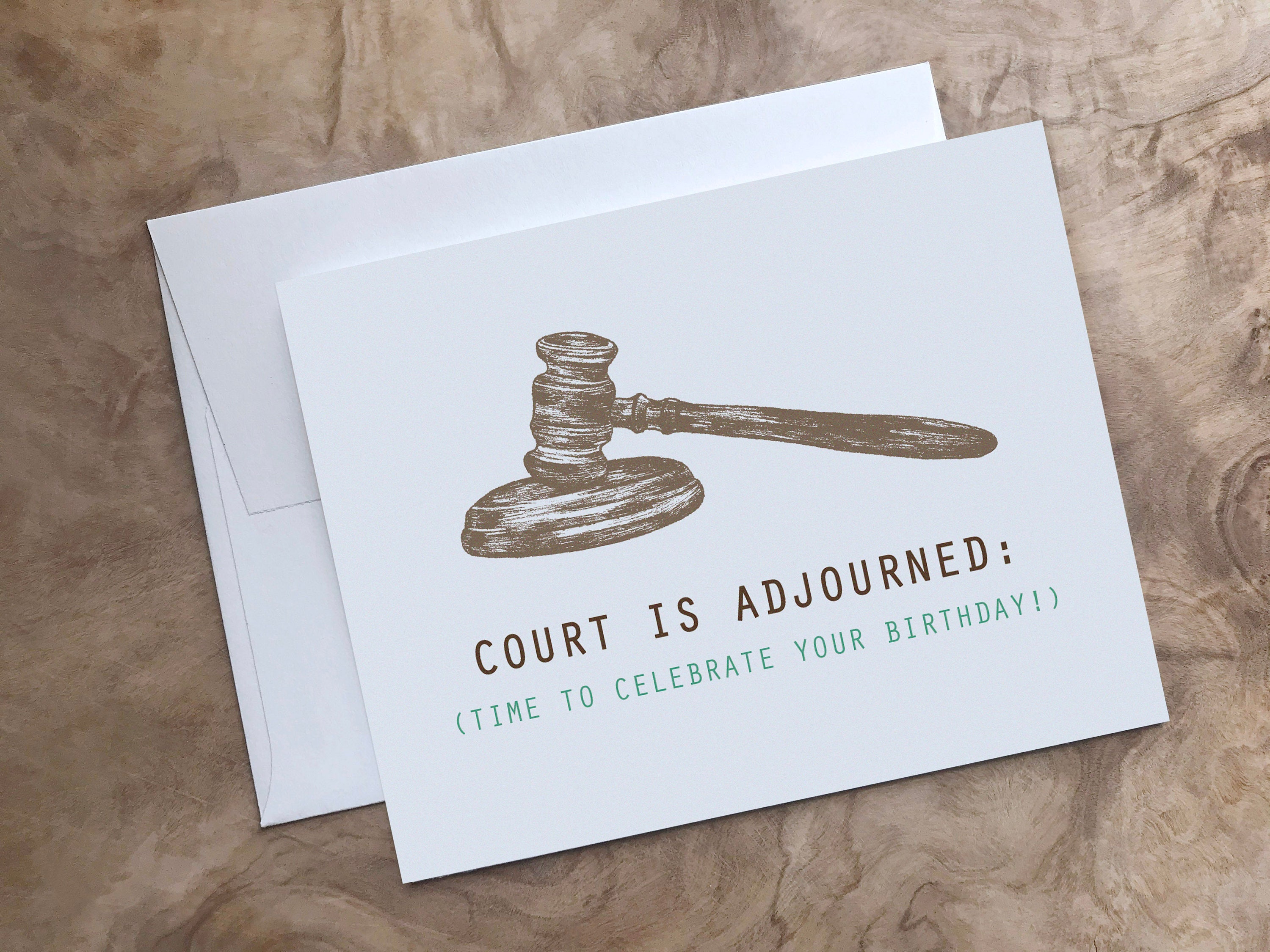HILARIOUS LAWYER BIRTHDAY Card. Judge Card. Law Student Card. Paralegal ...