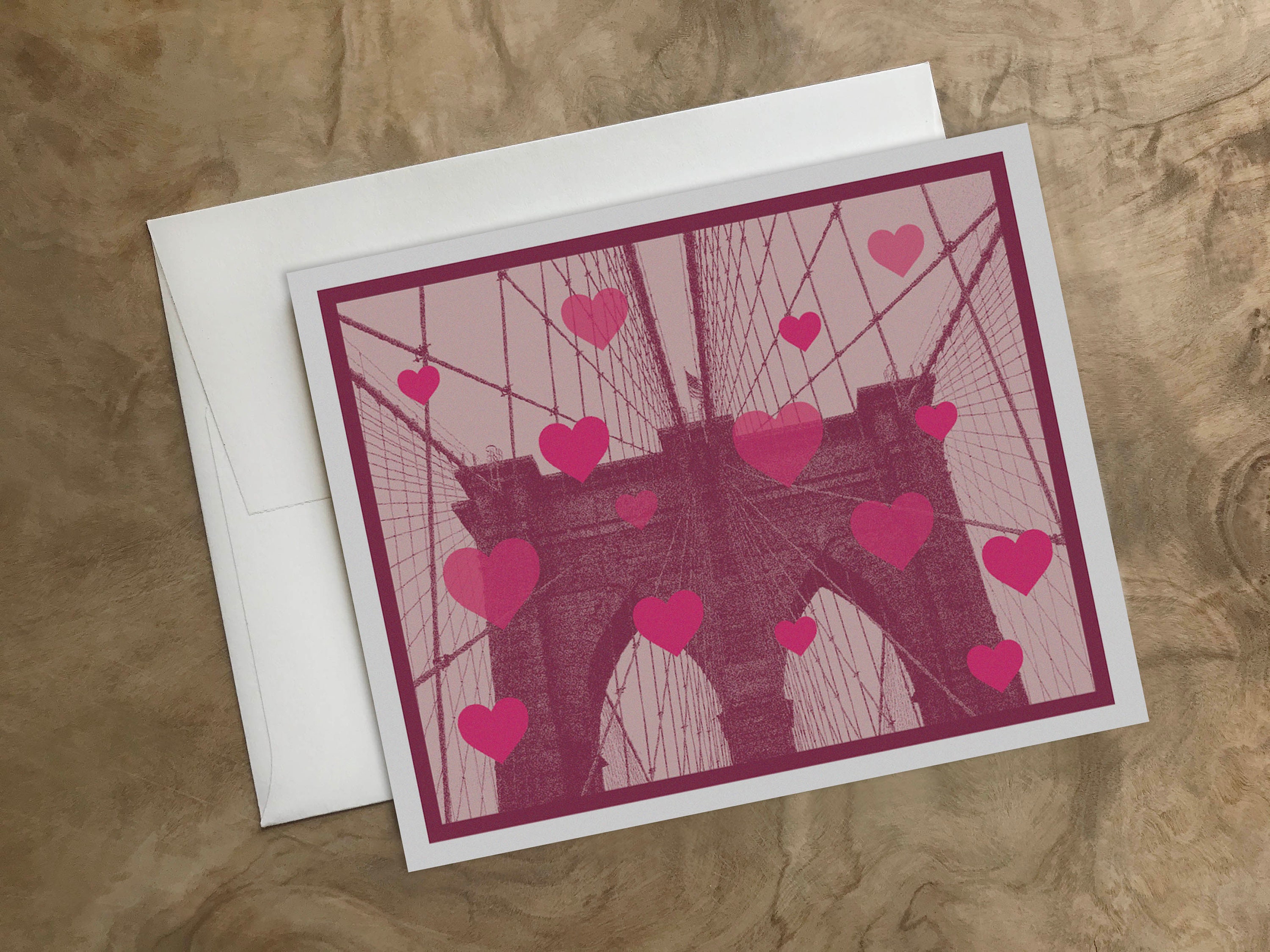 New York Stationery Set. 8 NYC Cards. Brooklyn Bridge Cards - Etsy