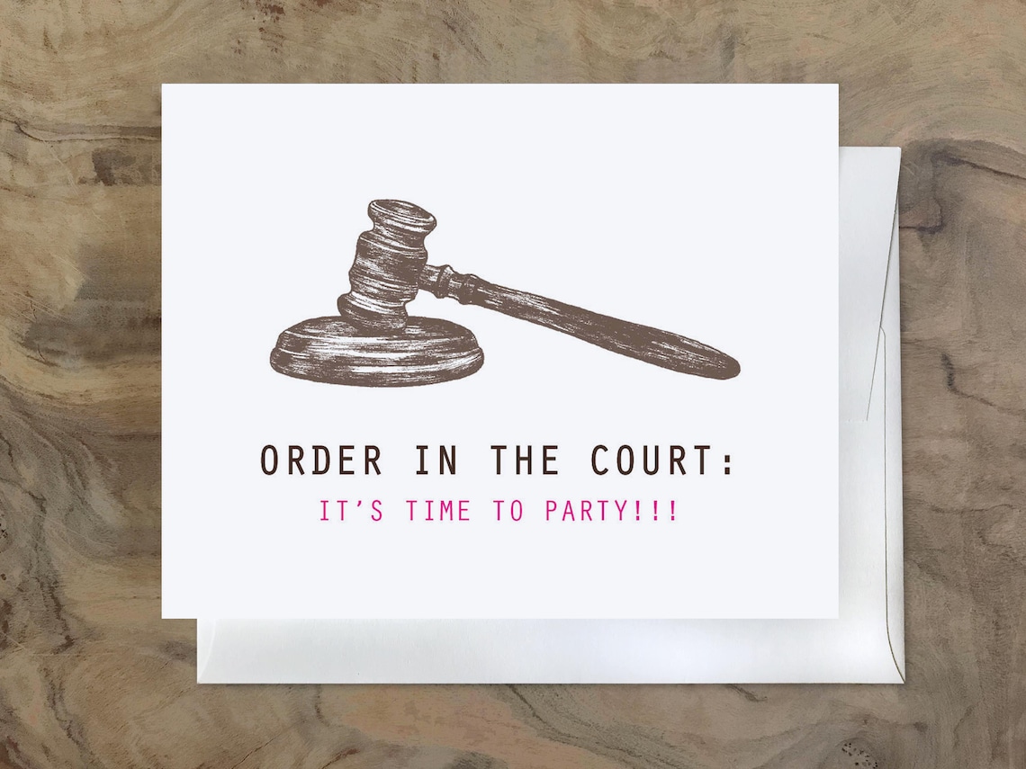 HILARISCHE ADVOCAAT VERJAARDAGSKAART. Rechter kaart. - Etsy Nederland