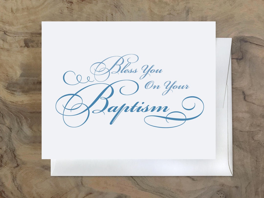 Baptism Card. Beautiful Lovely Handmade Baby Christening Card ...