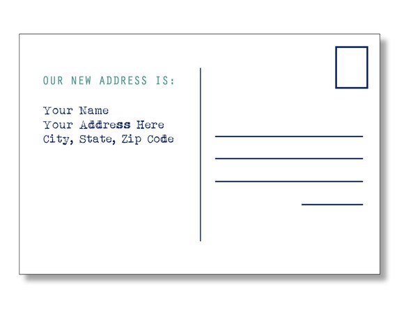 Postcard Regulations Upmarket, Serious, Real Estate Postcard Design