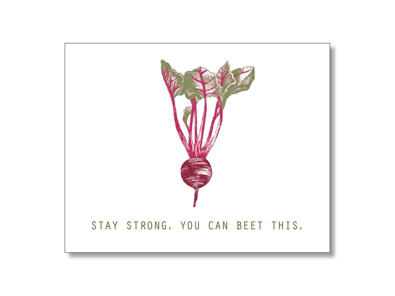 Stay Strong Card Keep Up the Fight Get Well Soon Card. | Etsy