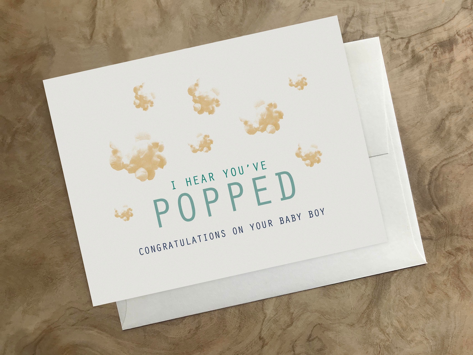 JUST DELIVERED CARD, Birth Card. Adorable Card for a Pregnant Friend ...
