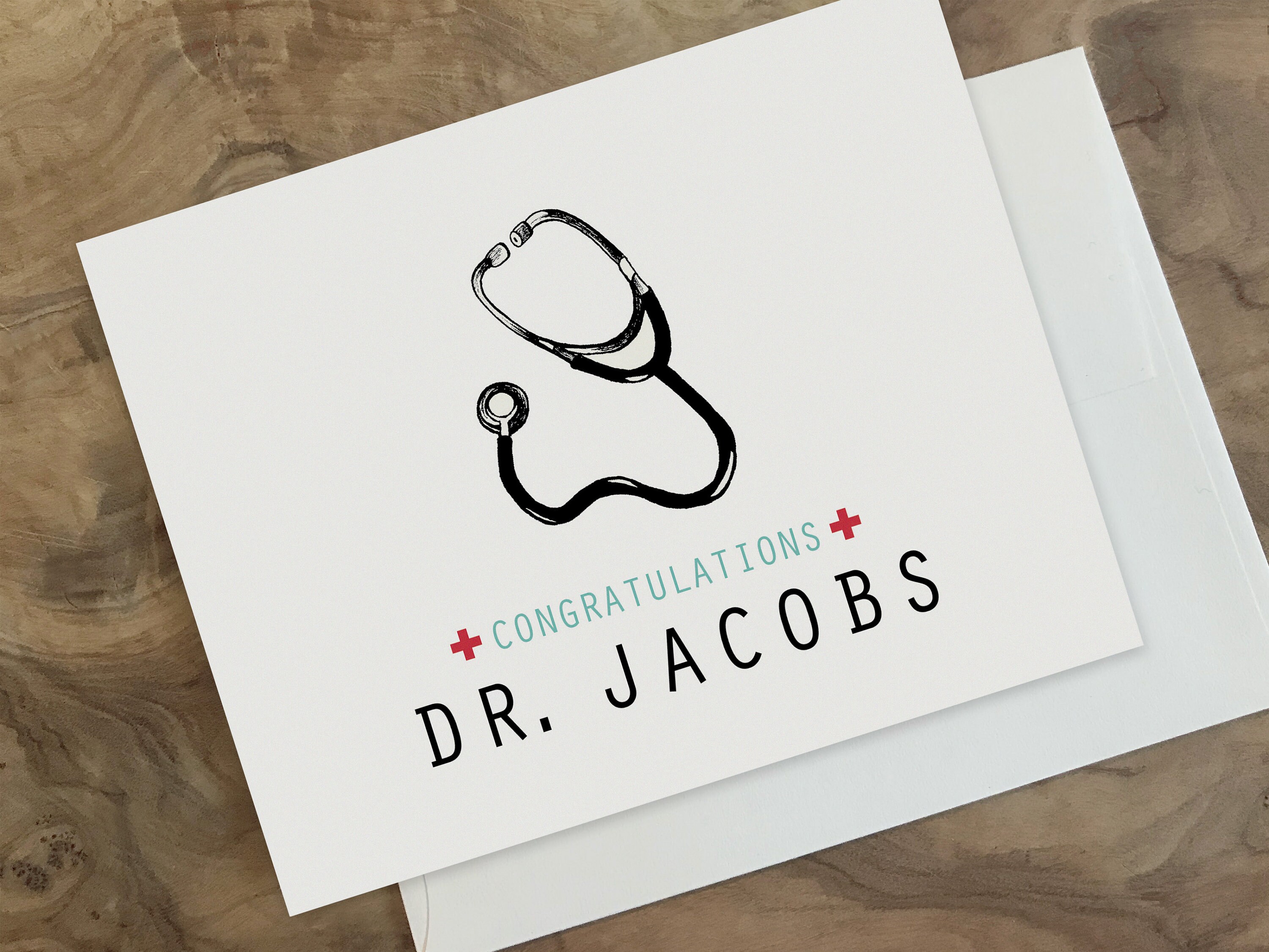 DOCTOR GRADUATION Card. Congratulations Medical Student Card. New ...