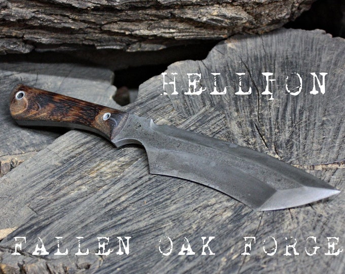 Handcrafted Fallen Oak Forge FOF "hellion" Custom Grind Full Tang ...