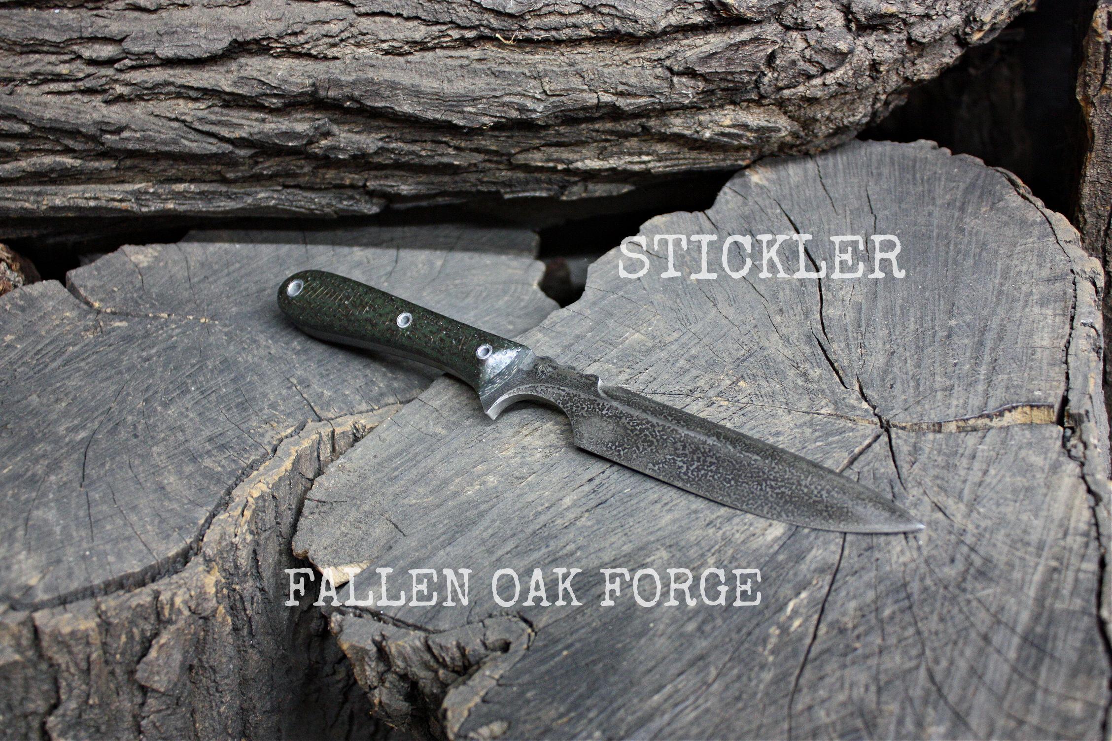 Handcrafted Fallen Oak Forge Stickler
