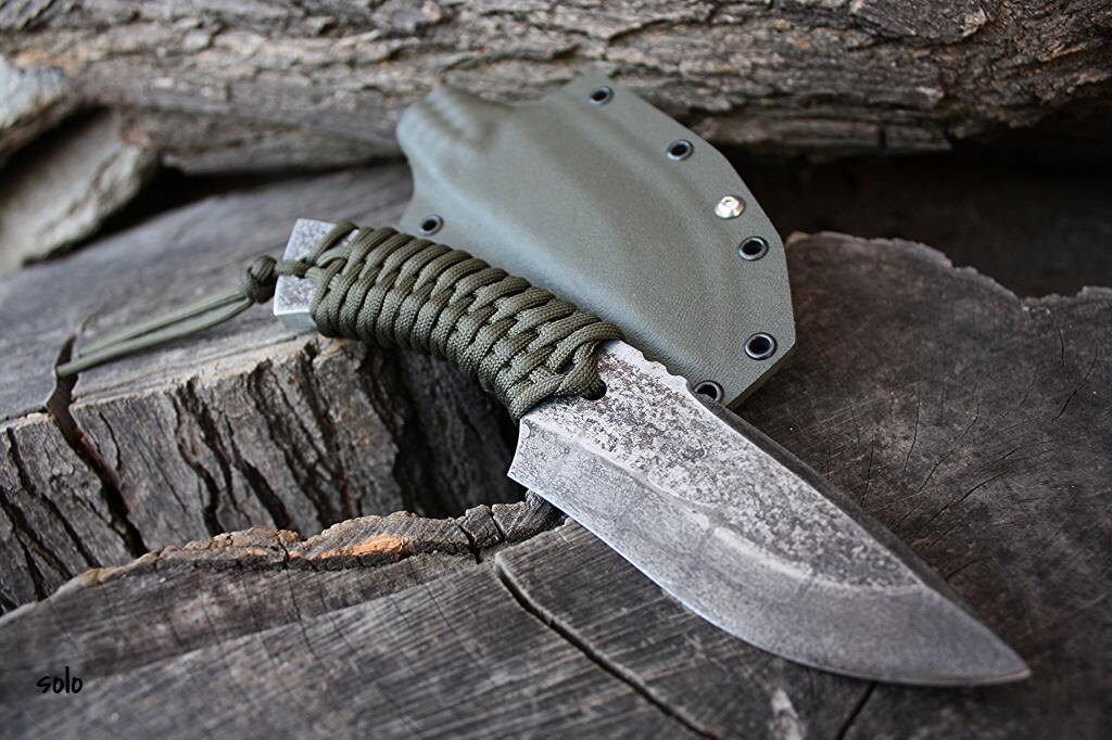 Handmade FOF Solo working, hunting and survival knife