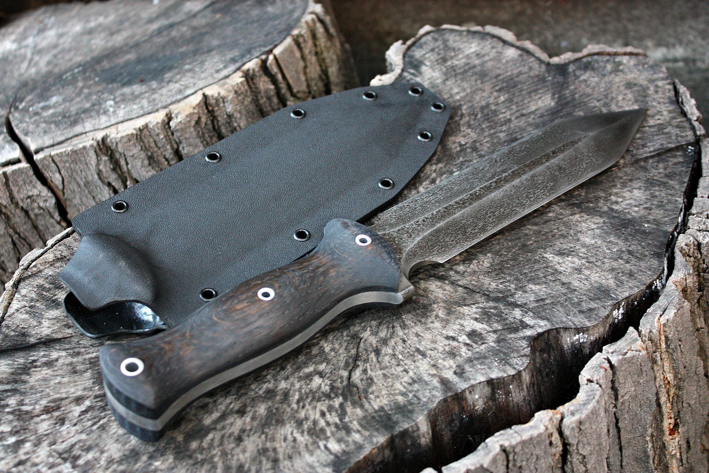 Handmade FOF Comminus full size, full tang, two handed Tactical Gladius ...