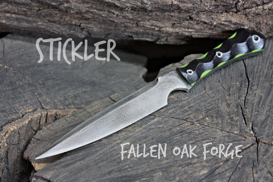 Handcrafted Fallen Oak Forge FOF "stickler Mod", USA Made Full Tang ...