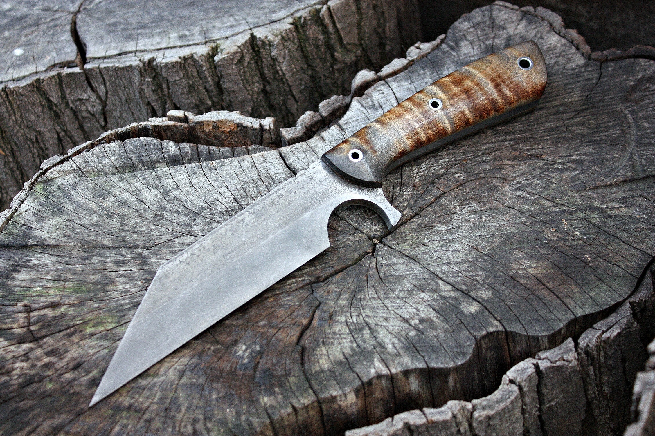 Handmade FOF Seaxy mod working, hunting and survival knife