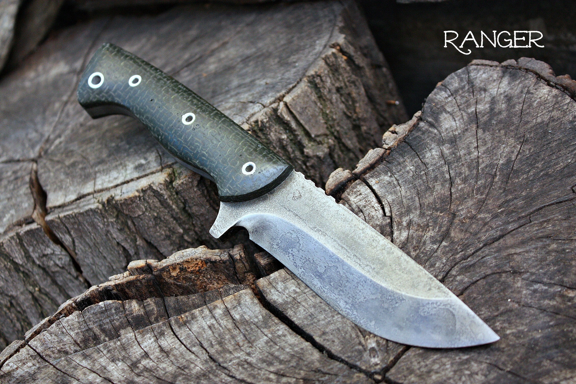 Handcrafted FOF Ranger, survival, hunting or tactical knife