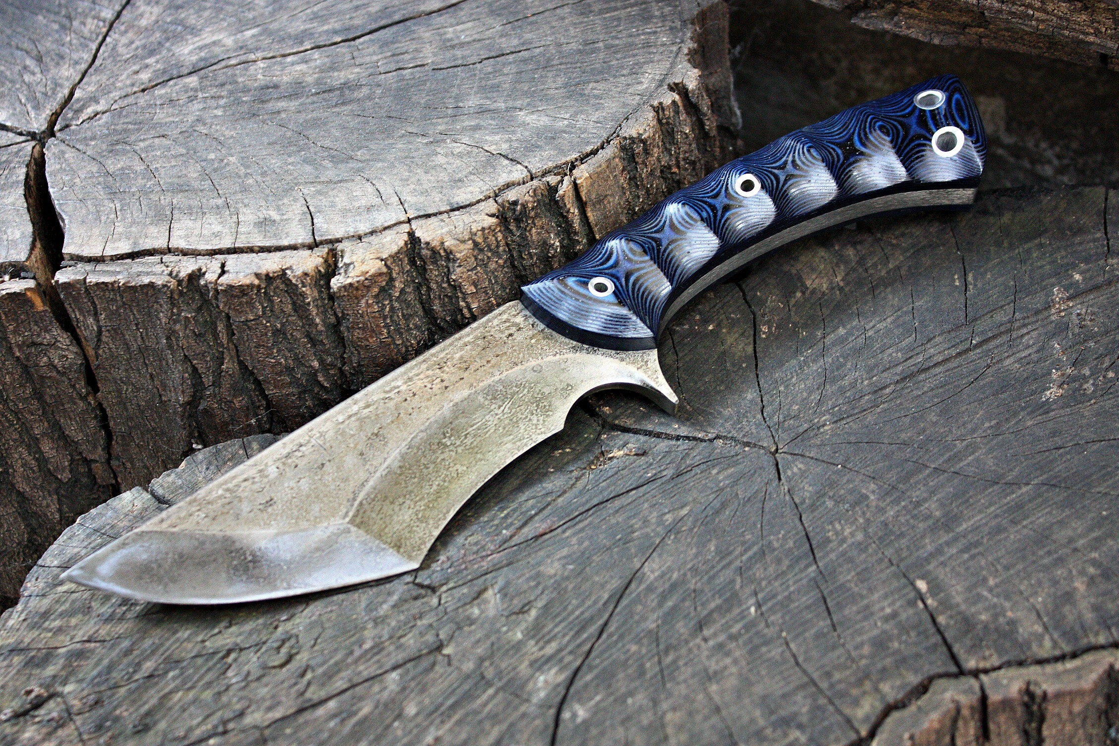 Handcrafted FOF Lil' Mo, survival, hunting or tactical knife