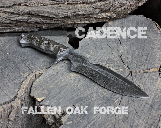 Handmade Fallen Oak Forge FOF "cadence" Full Tang Camp and Survival ...
