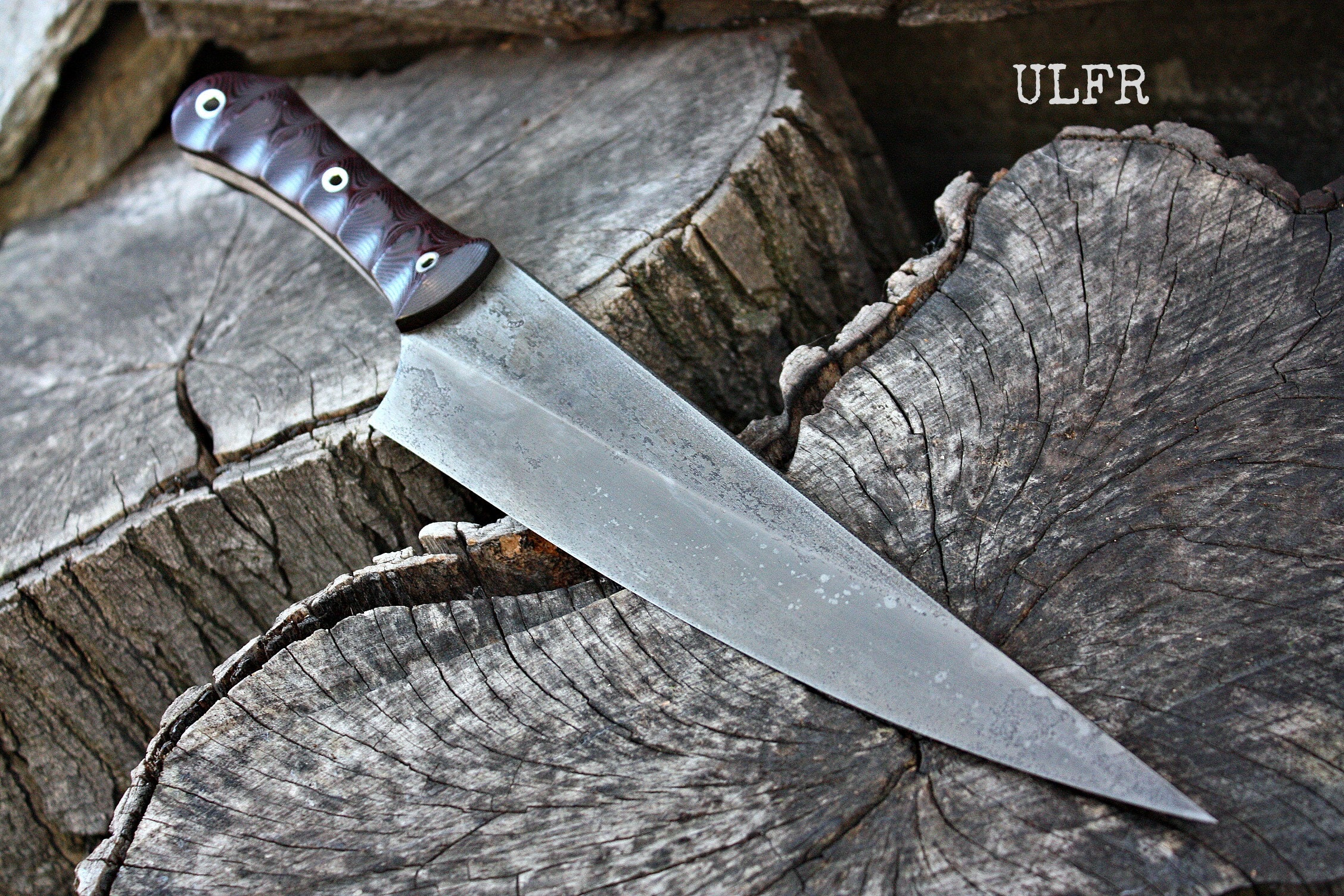 Handcrafted FOF Ulfr Full Tang tactical and survival blade.