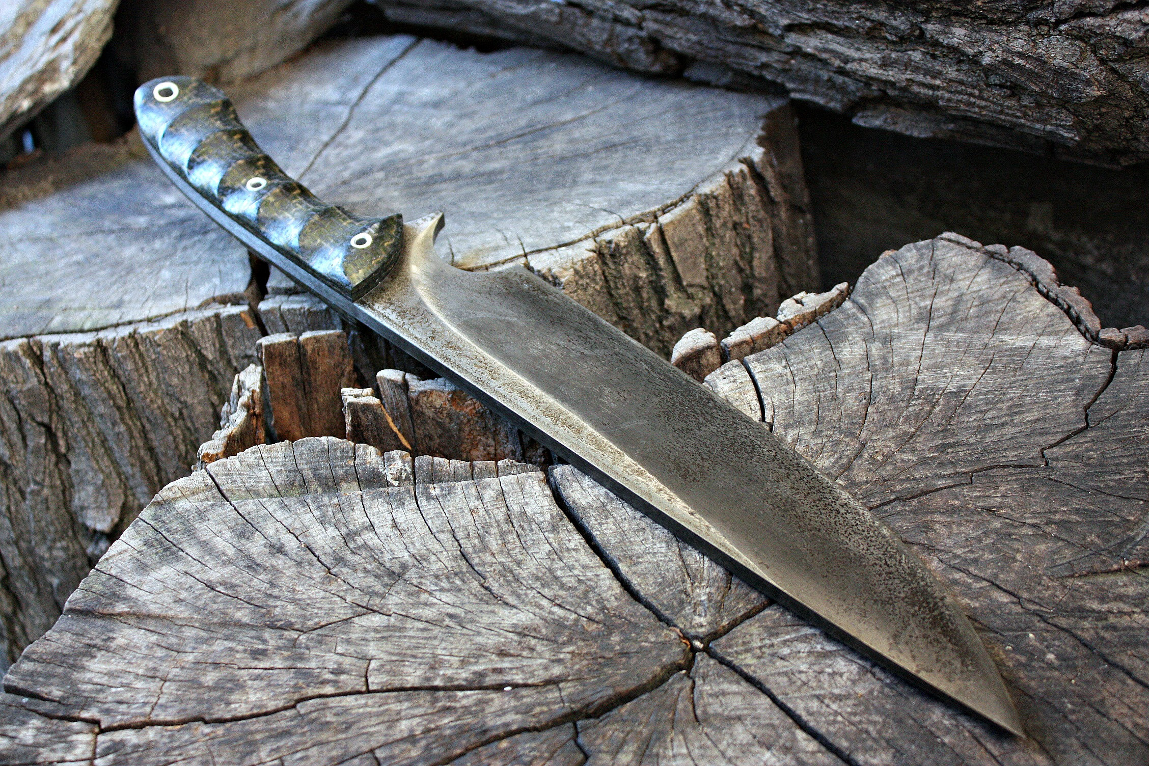 Handcrafted blade FOF Butcher full tang survival and camp blade