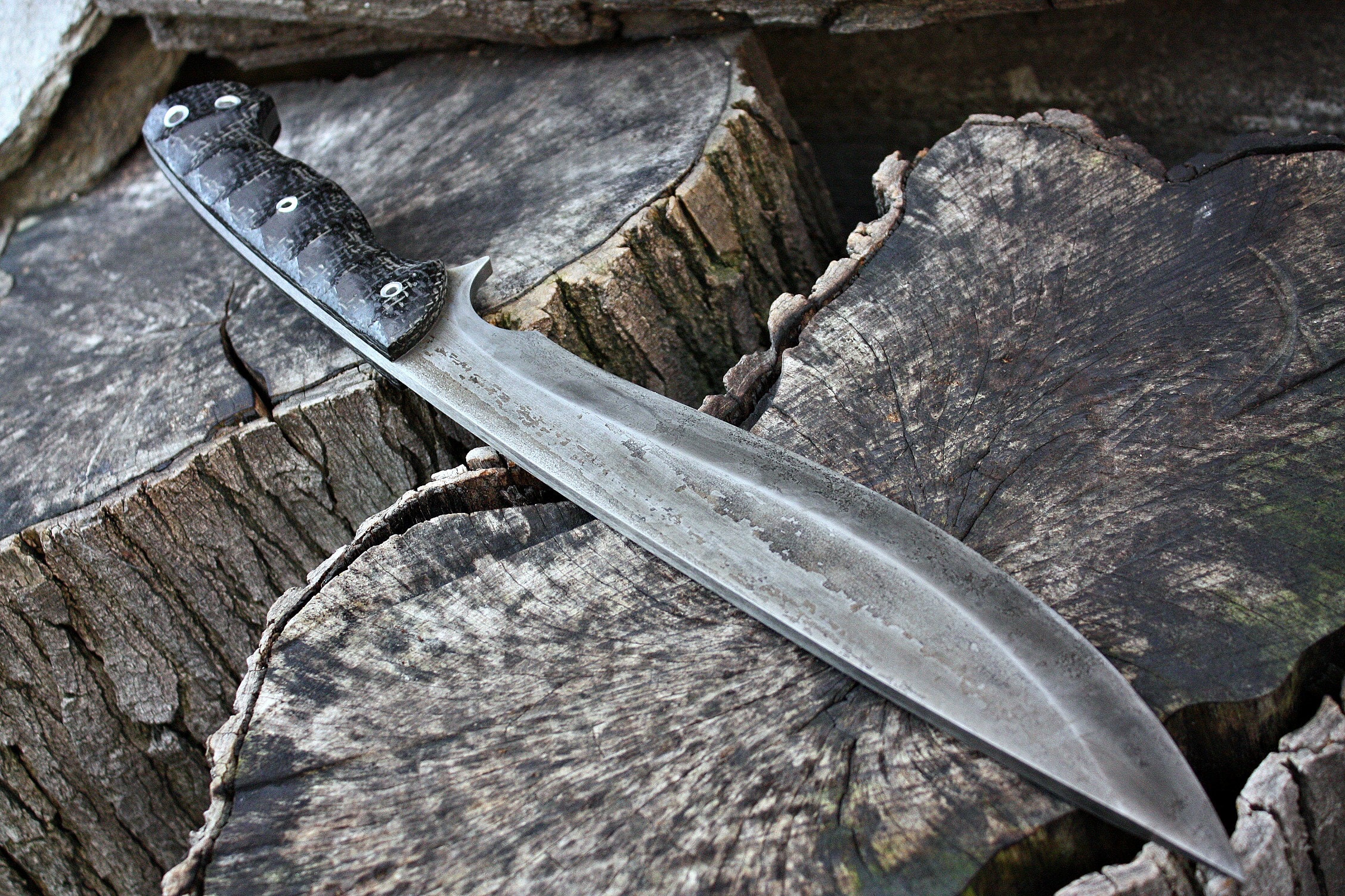 Handcrafted FOF Rover mod Custom Full Tang Recurved Survival and ...