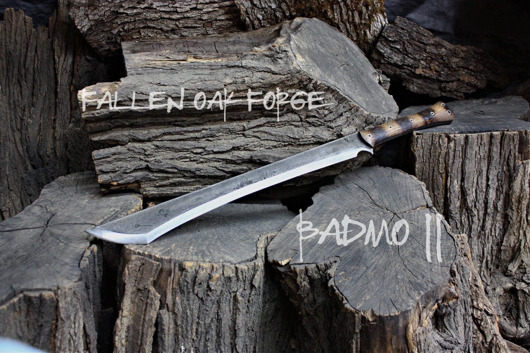 Handmade FOF "badmo Ii" Full Tang, Two Handed Survival Sword - Etsy