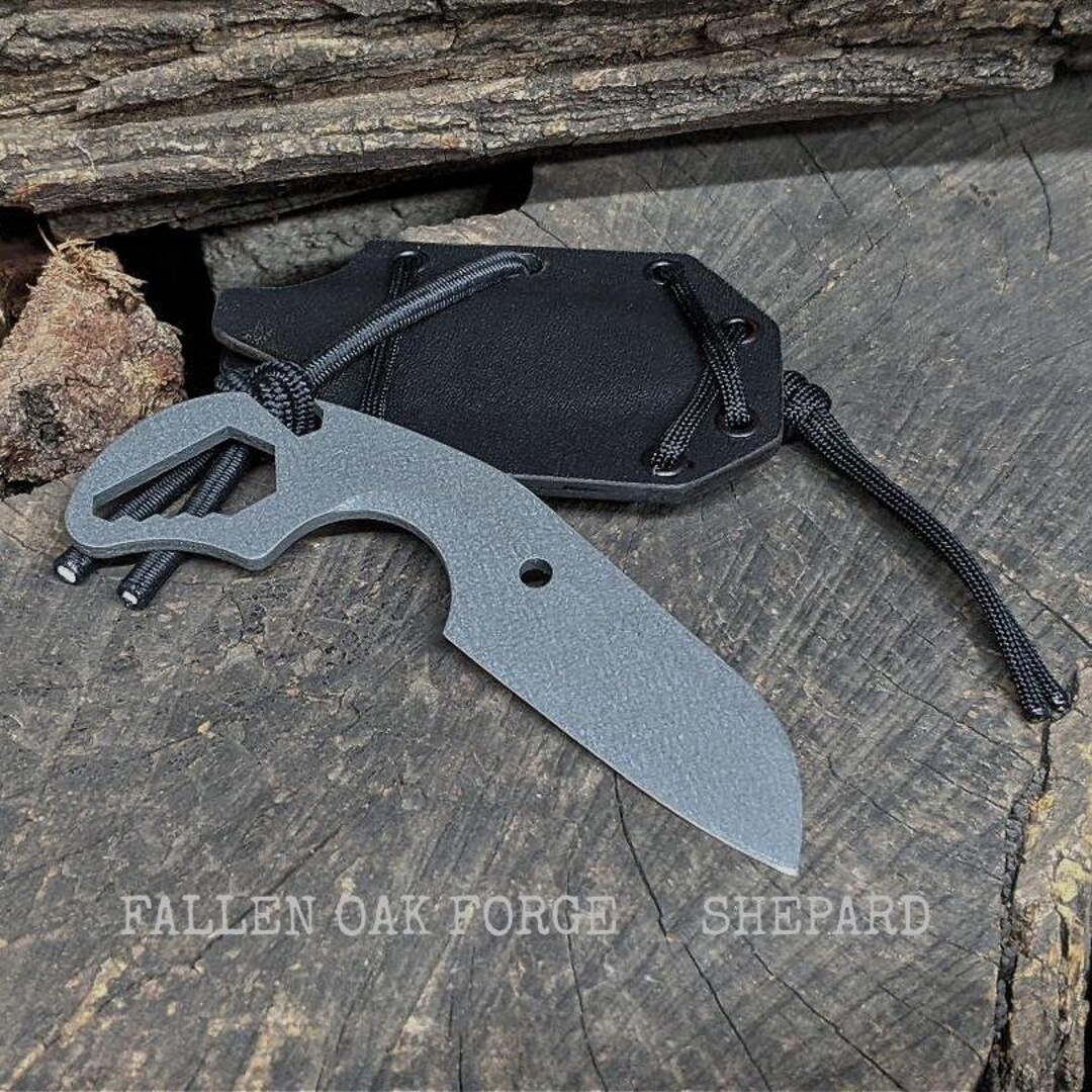 USA Made Fallen Oak Forge FOF "shepard" EDC Sheep Foot Blade - Etsy