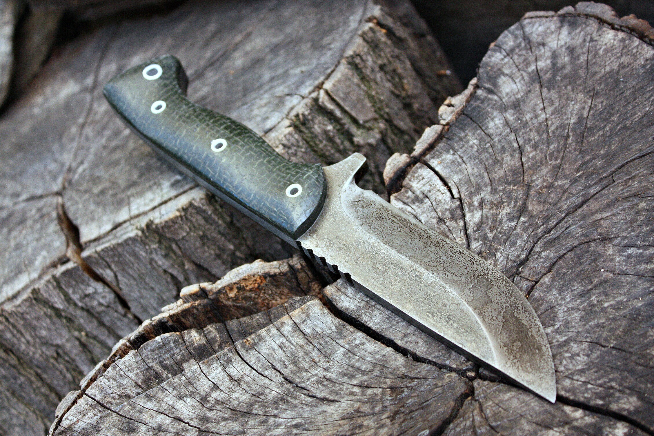 Handcrafted FOF Ranger, survival, hunting or tactical knife