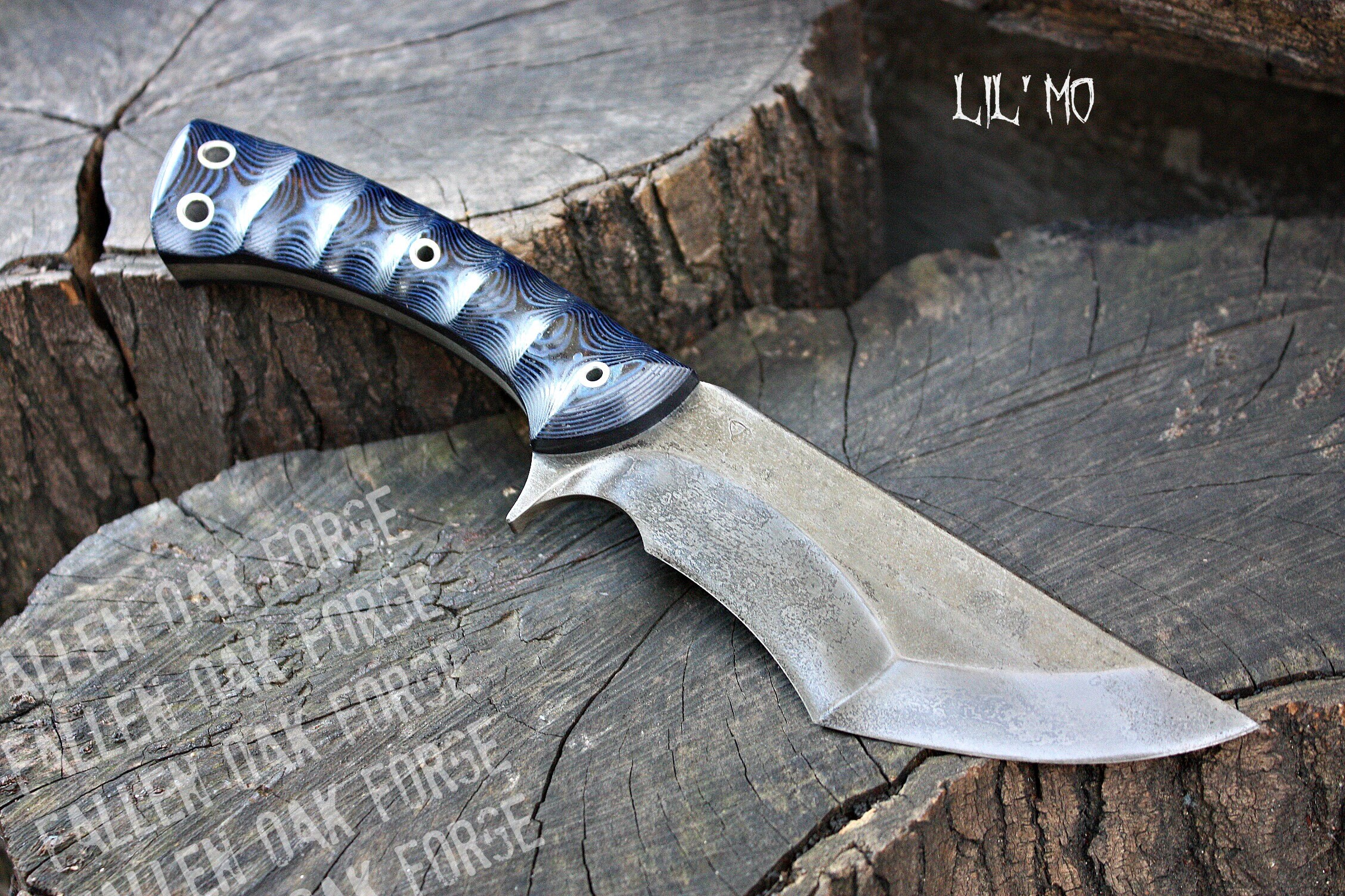 Handcrafted FOF Lil' Mo, survival, hunting or tactical knife
