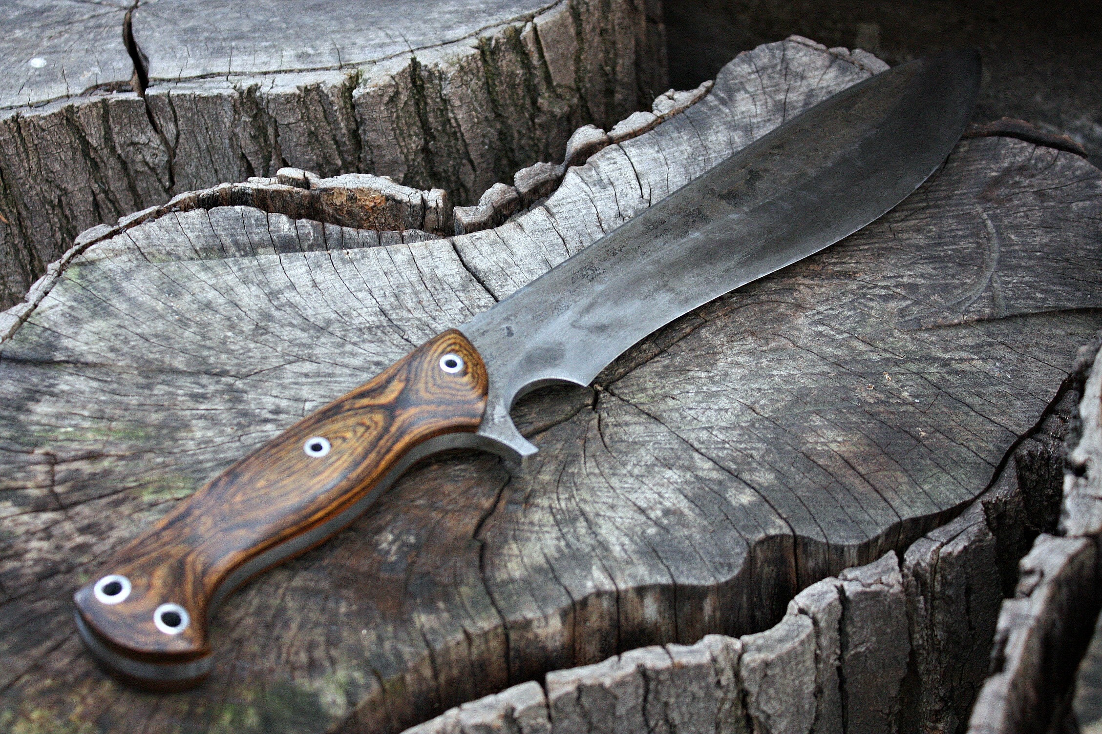 Handcrafted FOF Rover mod Custom Full Tang Recurved Survival and ...