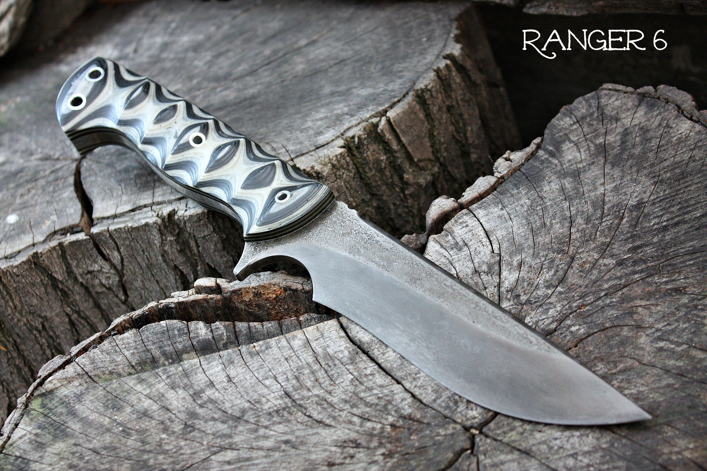 Handcrafted FOF Ranger 6, survival, hunting or tactical knife