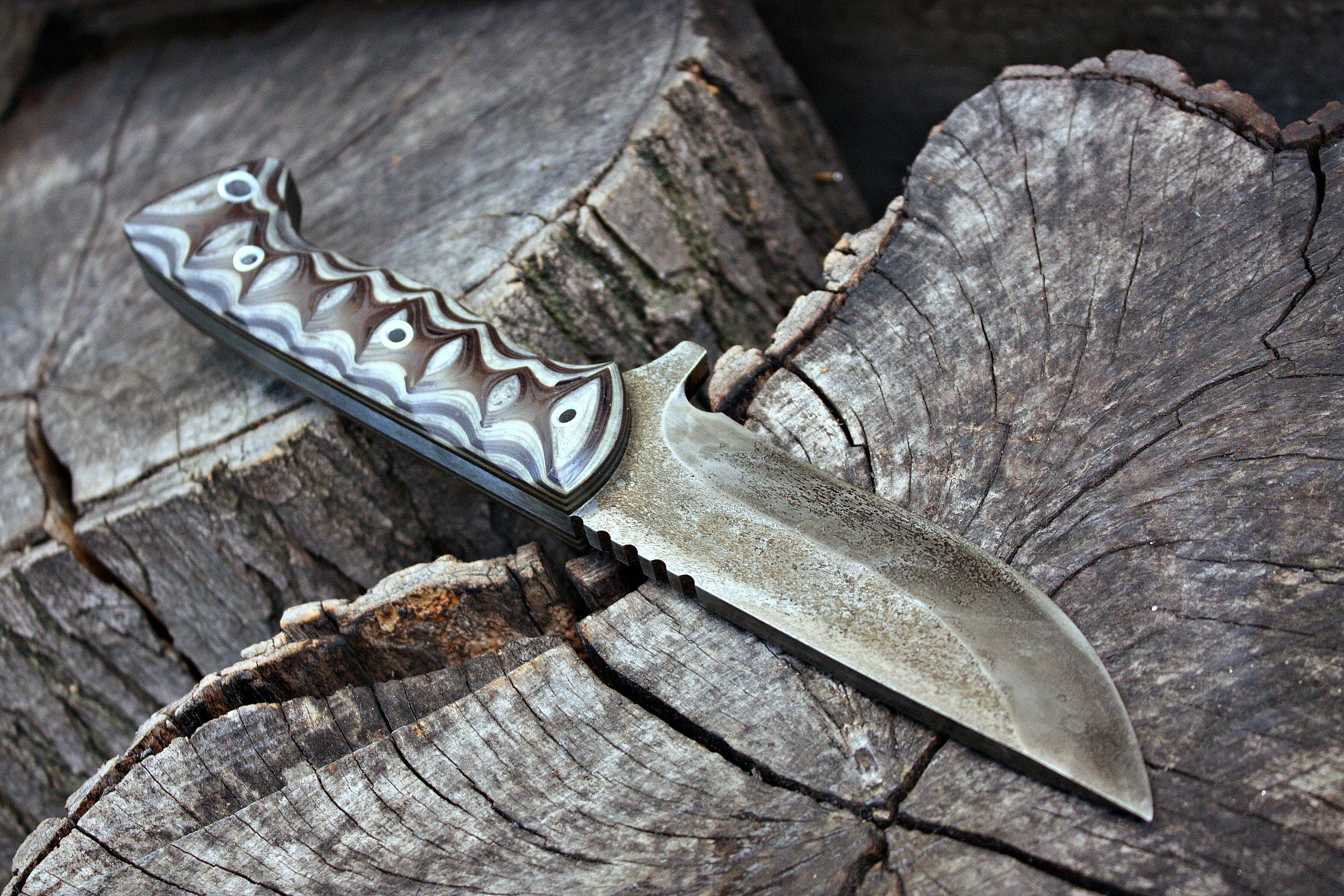 Handcrafted FOF Ranger, survival, hunting or tactical knife