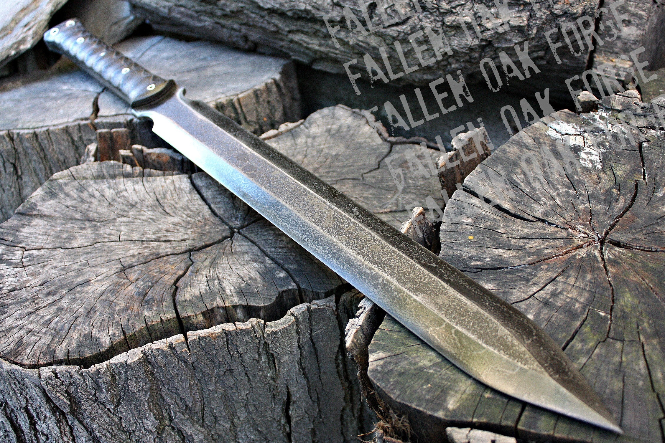 Handmade FOF Comminus full size, full tang, two handed Tactical Gladius ...