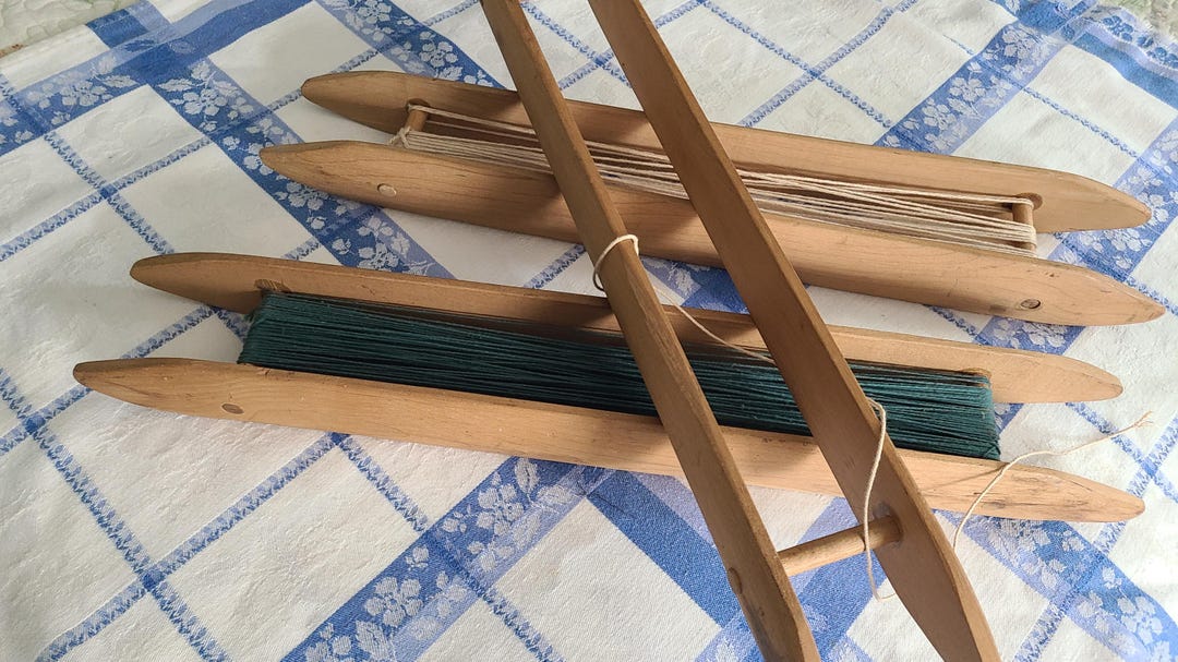 19" Rag Rug Shuttles Regular Sold as Set of 3 Like Leclerc No Makers ...