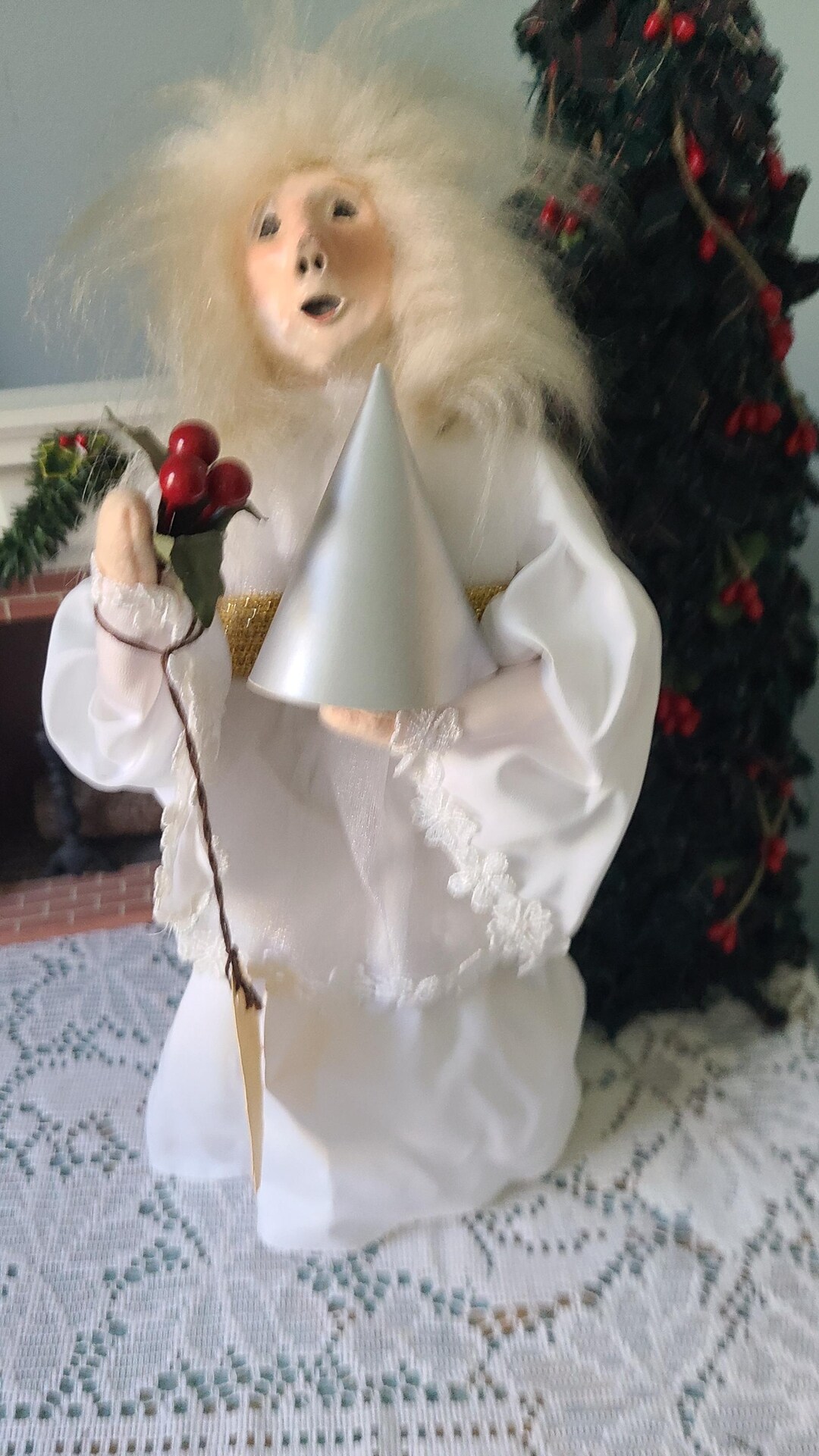 Vintage A Christmas Carol Spirit of Christmas Past Childlike Byers ...