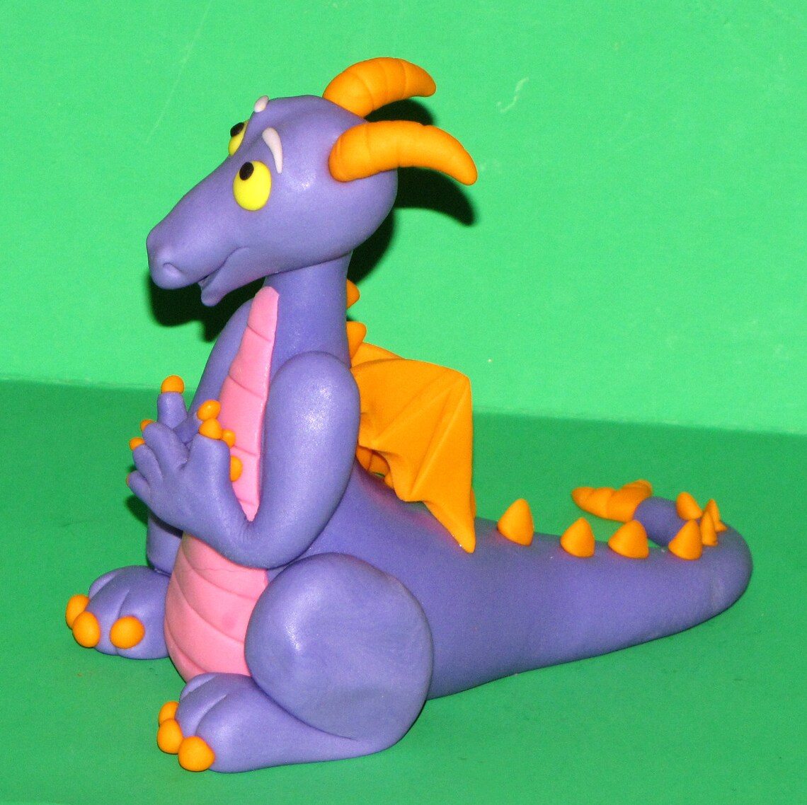 Figment Purple and Pink Dragon Disney Dragon | Etsy