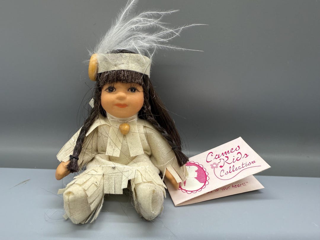 Native American Miniature Doll - Etsy
