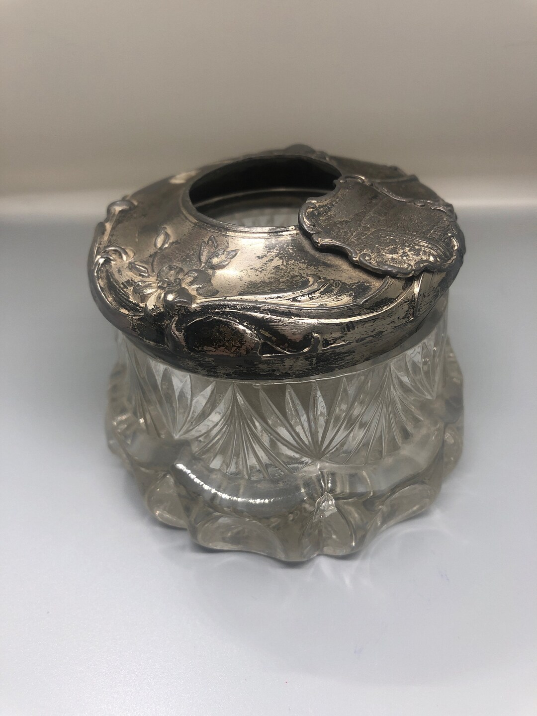 Antique Vintage Hair Receiver Jar - Etsy