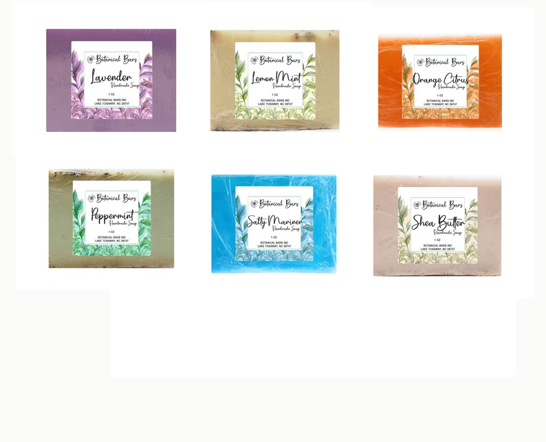1 Oz Mini Soaps - Guest Soaps - Soap Samples - Soap Stocking Stuffers ...