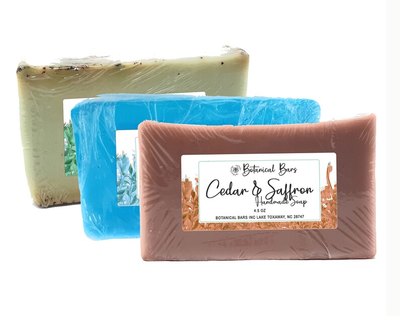 Manly Soap Gift Set 3 Bars of Soap in Gift Box Vegan Soap - Etsy