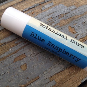 Blue Raspberry All Natural Lip Balm Gift Ideas Lip Balm | Etsy