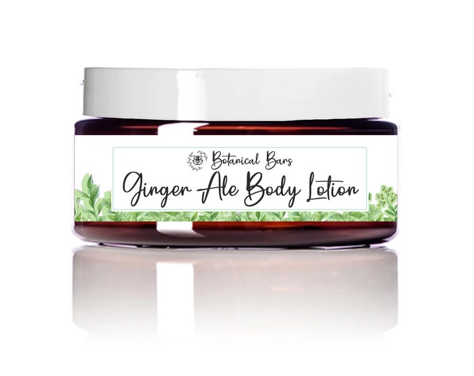 Ginger Ale Body Lotion, Avocado and Shea Butter Body Lotion - Etsy