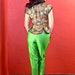 1950s 60s Emerald Green Silk Capris by Adelaar - Etsy