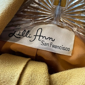 1960s Lilli Ann Wool Suit Woven Large Buttons Designer - Etsy