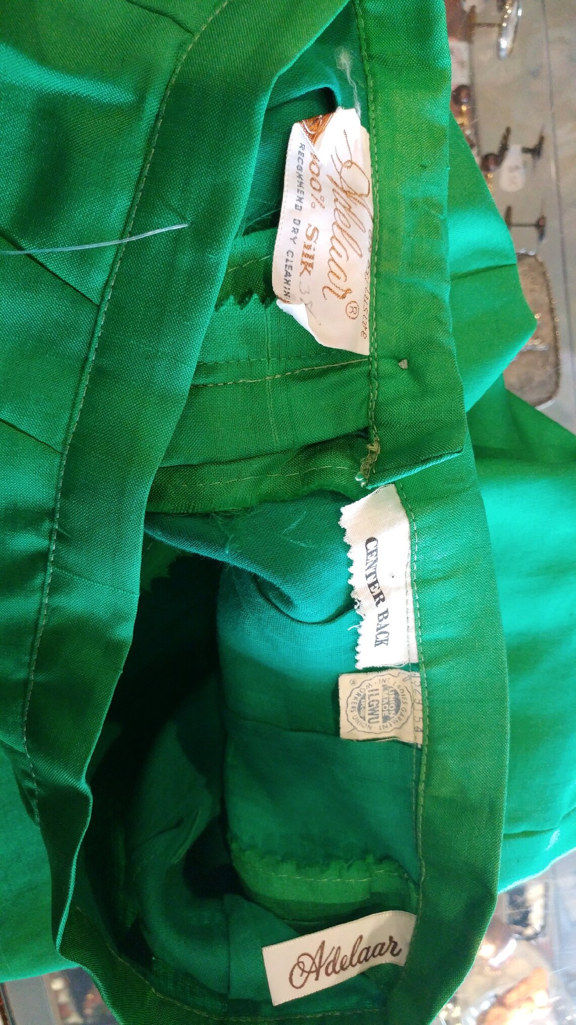 1950s 60s Emerald Green Silk Capris by Adelaar - Etsy