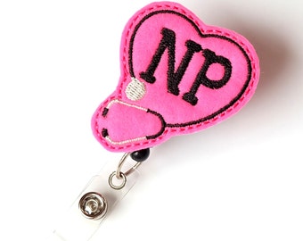 Nurse Practitioner Badge Holder | Etsy