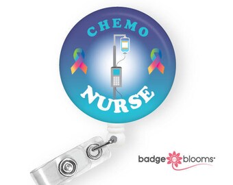 Chemo Nurse Badge - Etsy