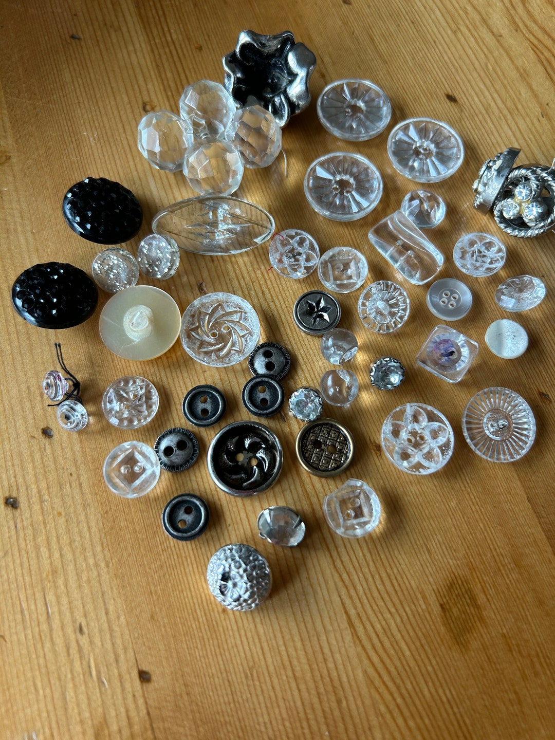 Extremely Unique and Rare Vintage Button Collection, Rare and One of A ...